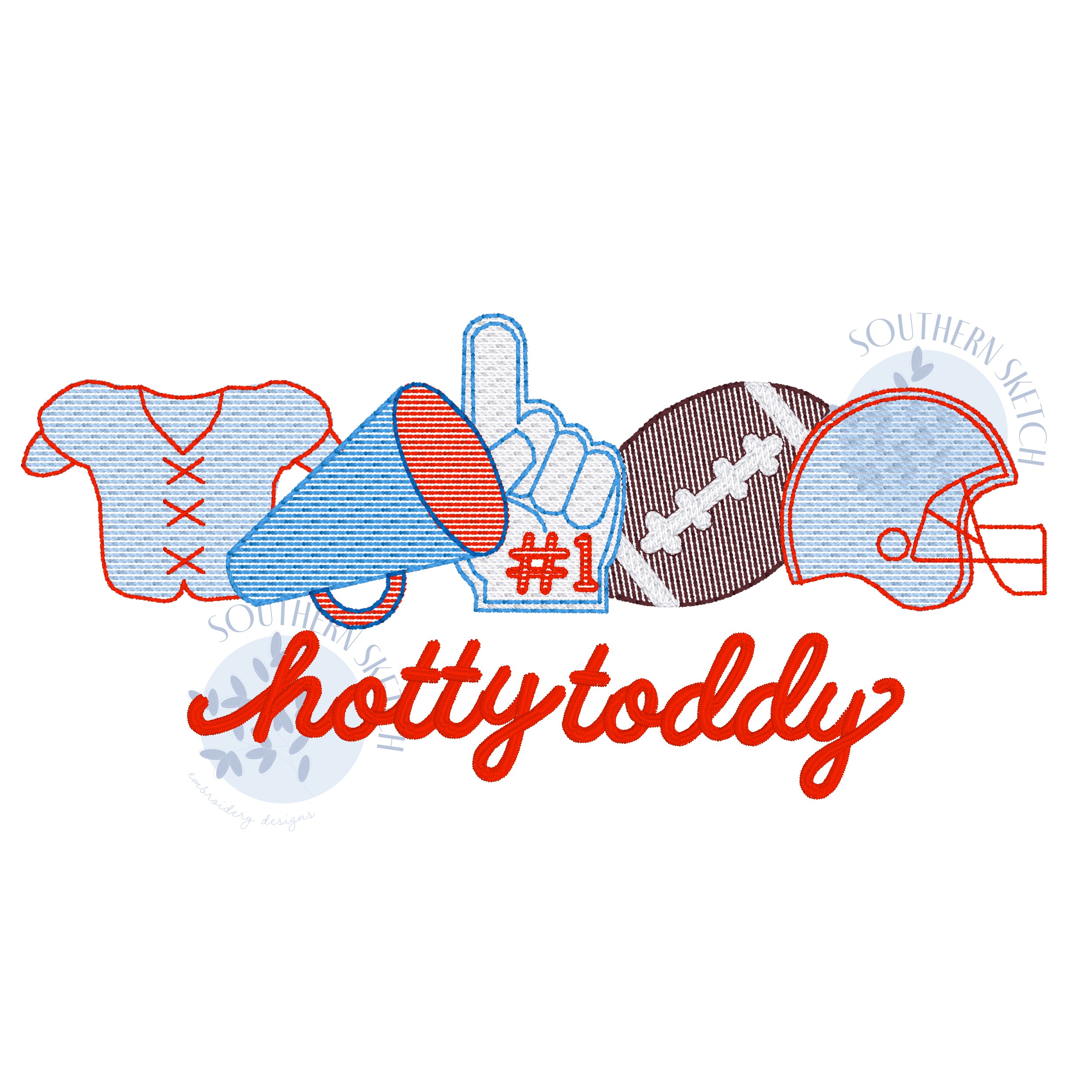 Football Helmet, Jersey, Cheerleader, Cheer, Sketch Fill Light Stitch ...