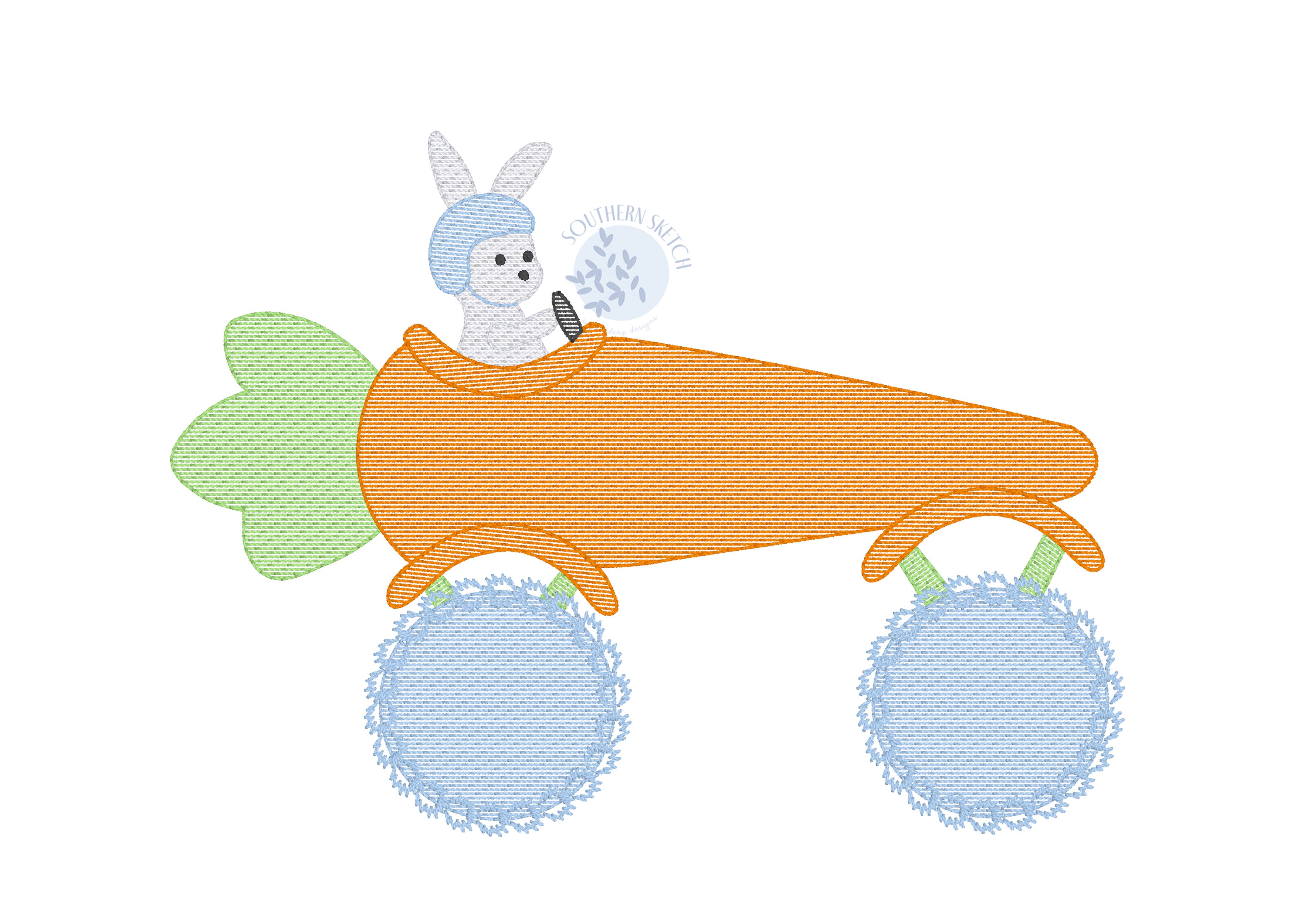 Easter Bunny Carrot Monster Truck Spring Boy Machine Embroidery Design ...